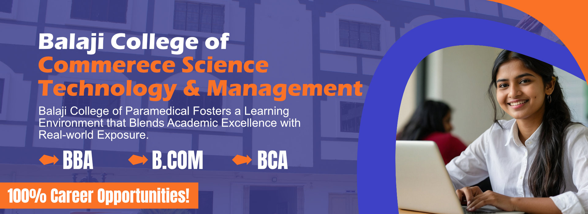 Welcome To Balaji College Of Commerece Science Technology And Management